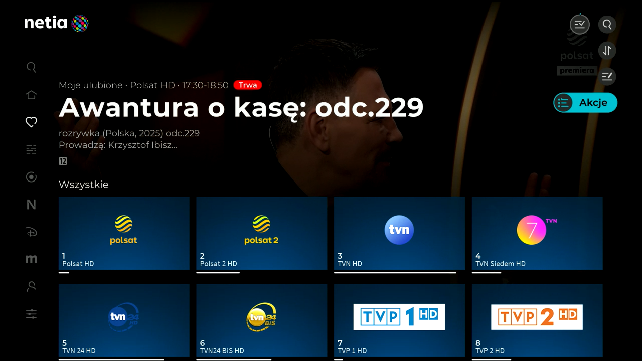 Telewizja – parametry i konfiguracja urządzeń - Netia